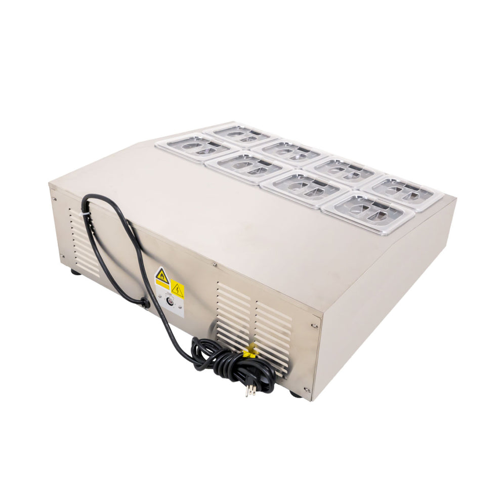 Nella 28" Countertop Refrigerated Prep Rail - 47862 — Nella Online