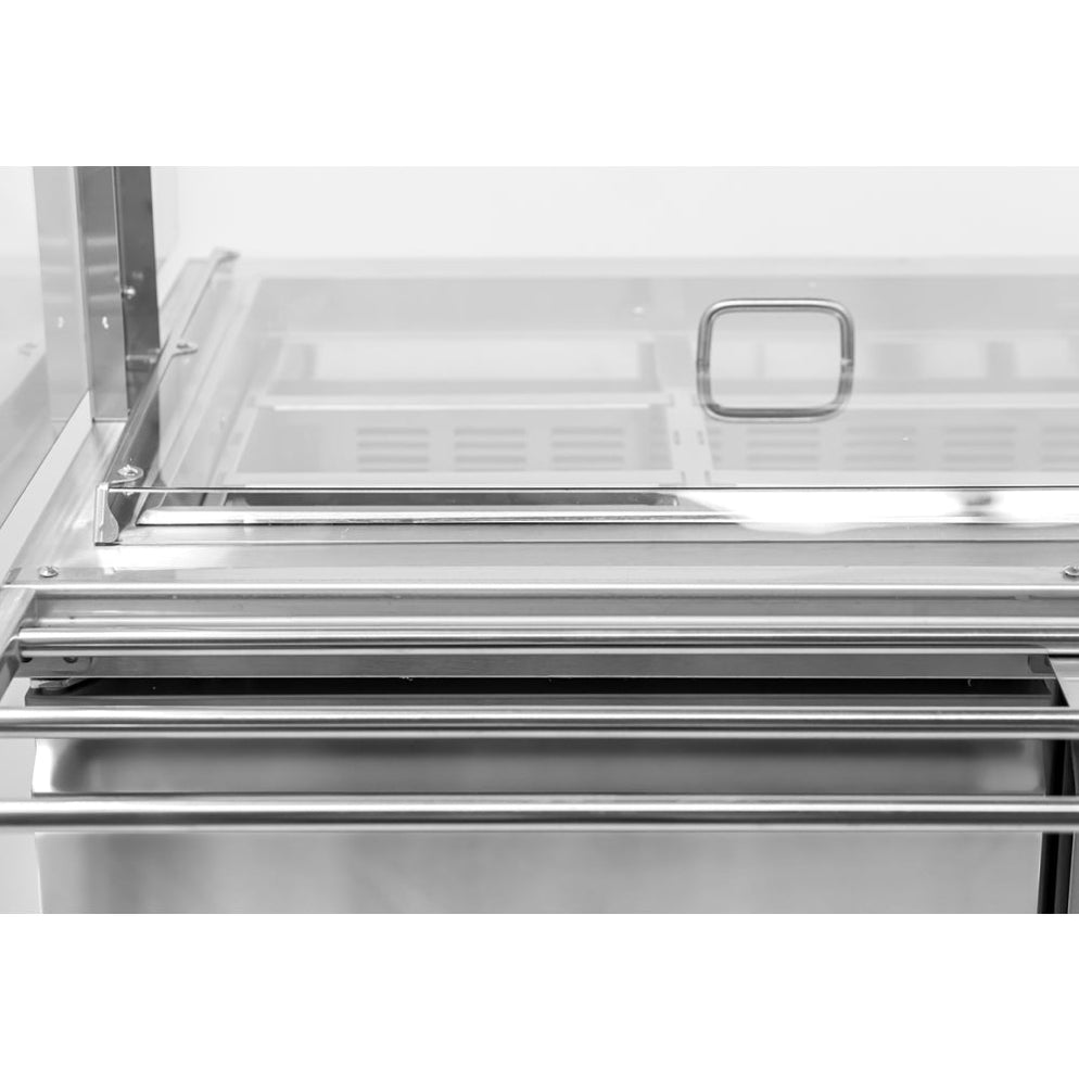 Nella 72" Refrigerated Salad Bar / Cold Food Table with Sneeze Guard ...
