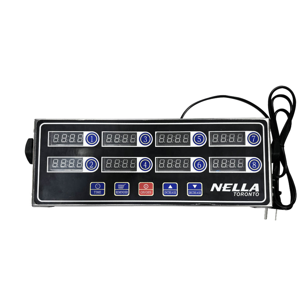 Nella 8-Channel Digital Kitchen Timer — Nella Online