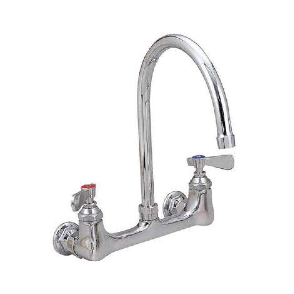 BK Resources BKF-3G-G 8" O.C. Optiflow Splash Mount Faucet With 3.5" G ...