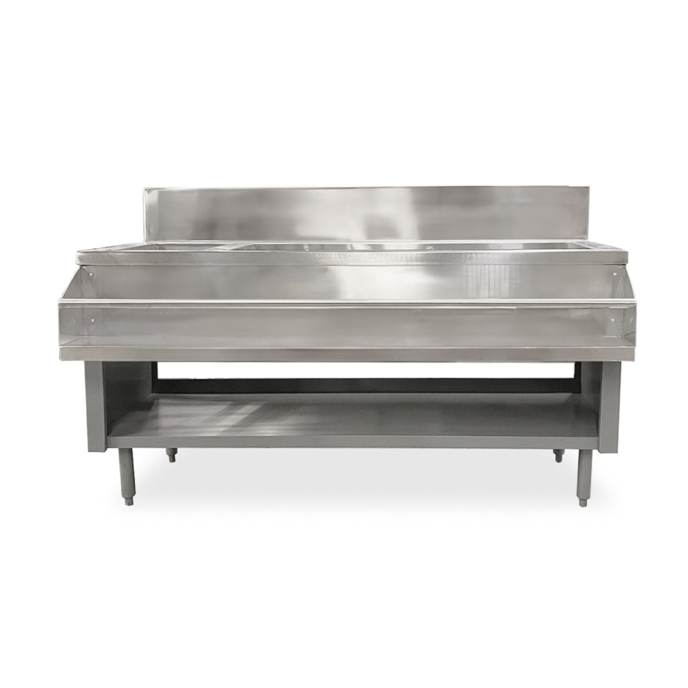Nella 60" Cocktail Sink with Bar Rail - 60COCKTAIL — Nella Online