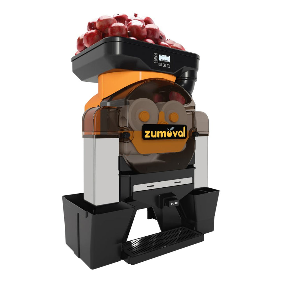 Zumoval Big Basic Juice Extractor with Self-Cleaning System, Push and ...