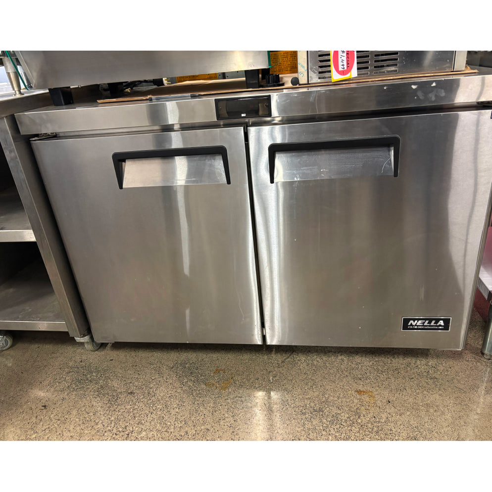 (USED) Atosa MGF8406 48" 2 Door Undercounter Freezer - 13.4 Cu.Ft. — Nella Online