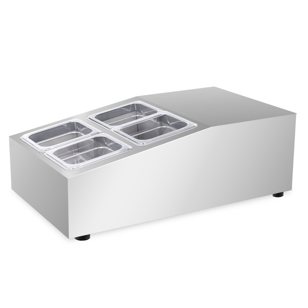 Nella 15" Countertop Refrigerated Prep Rail - 47861 — Nella Online