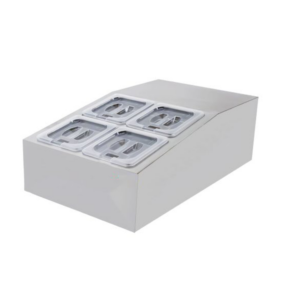Nella 15" Countertop Refrigerated Prep Rail - 47861 — Nella Online