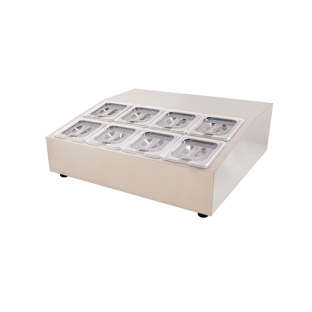 Nella 28" Countertop Refrigerated Prep Rail - 47862 — Nella Online