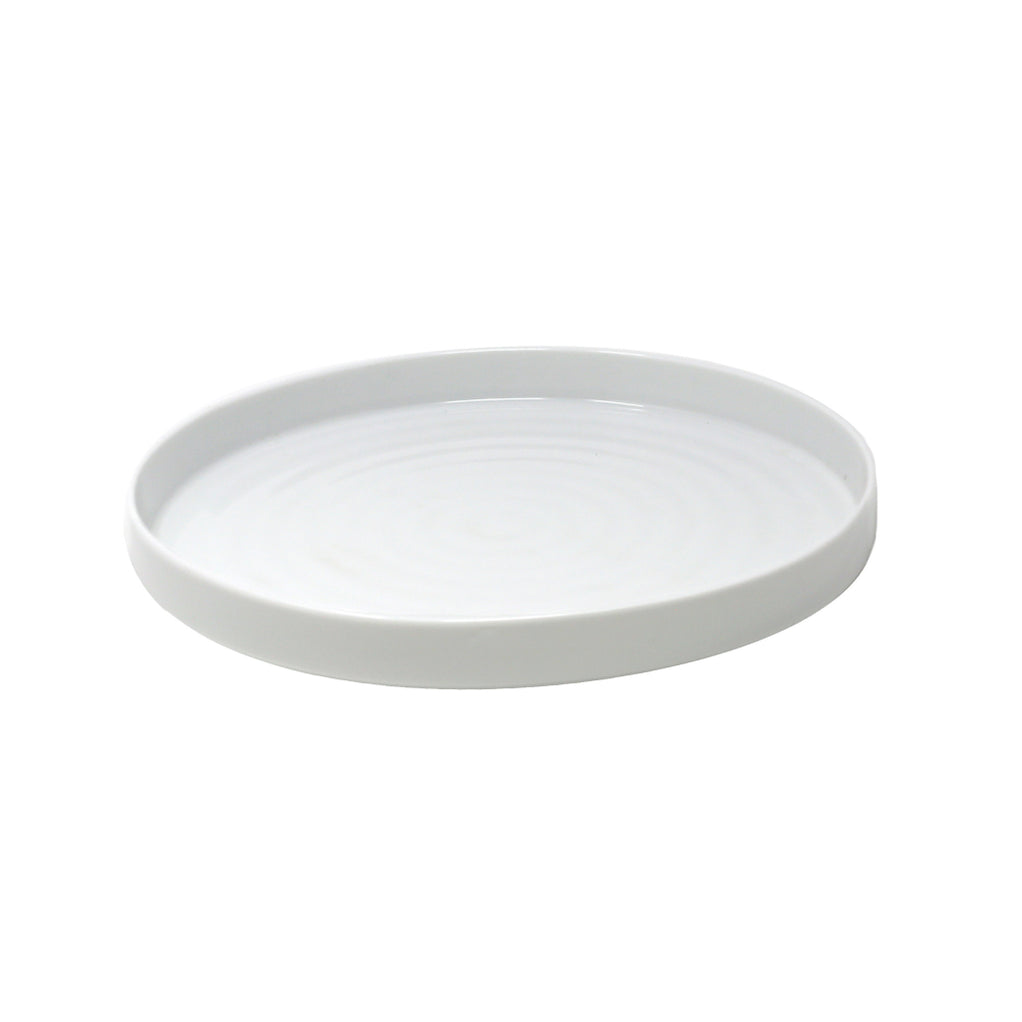 Nella 9.8" White Round Porcelain Silo Plate - 12/Case - SI-25 — Nella ...