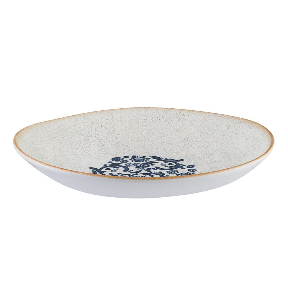 Bonna Viento 10.25" Gourmet Oval Porcelain Deep Plate - 6/Case - S-MT ...