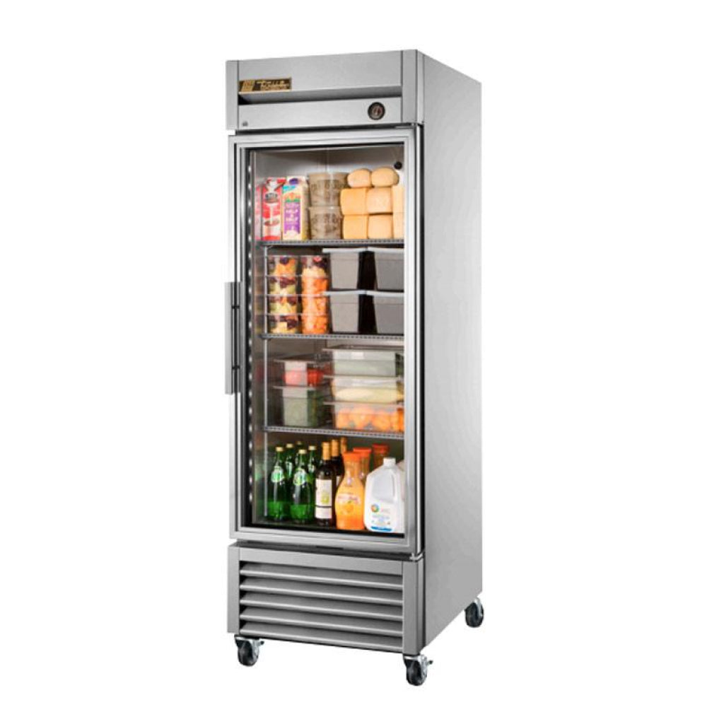 True T-23G-HC~FGD01 30" Glass Door Reach-In Refrigerator — Nella Online