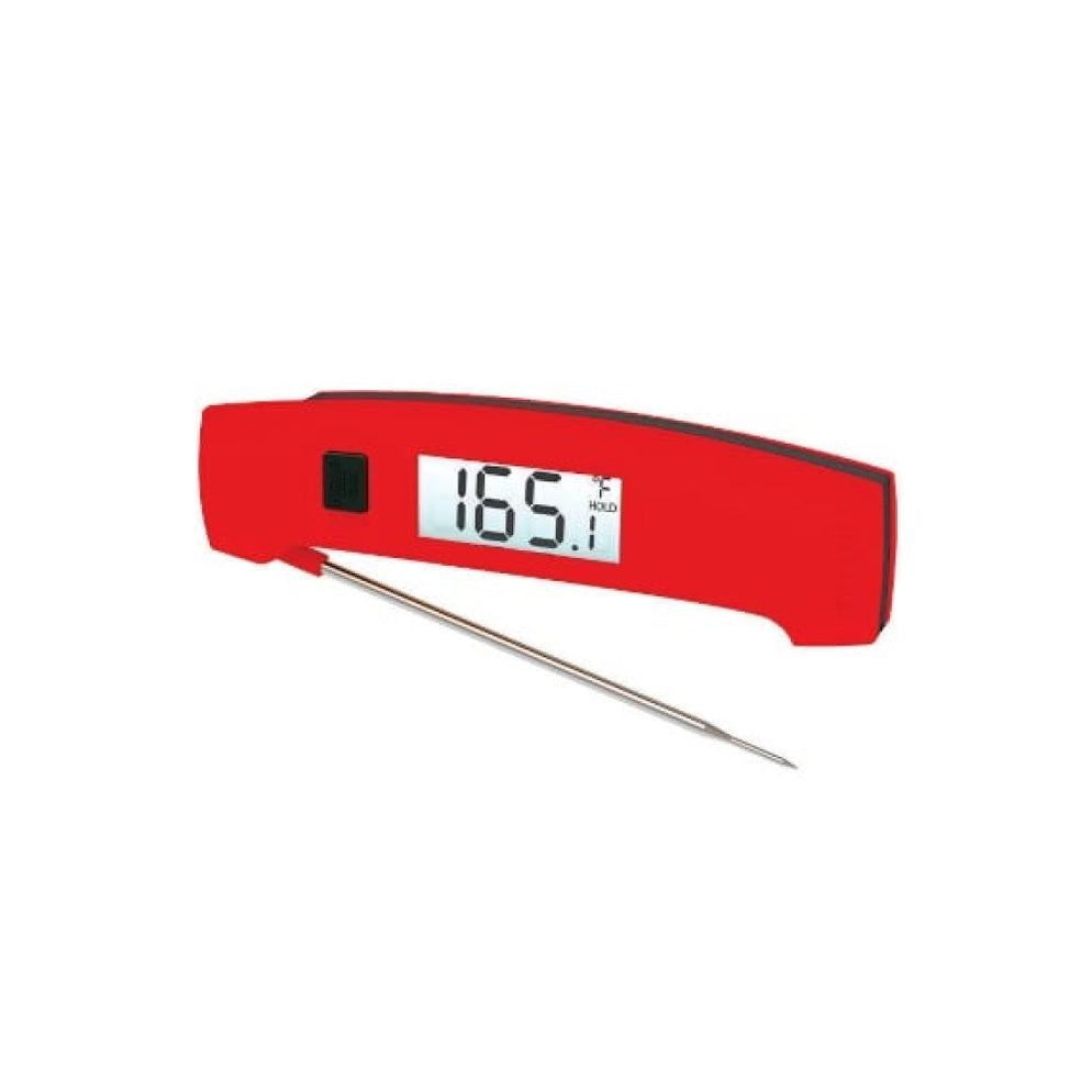 Taylor 5256860 Waterproof Folding Thermocouple Thermometer - Red ...