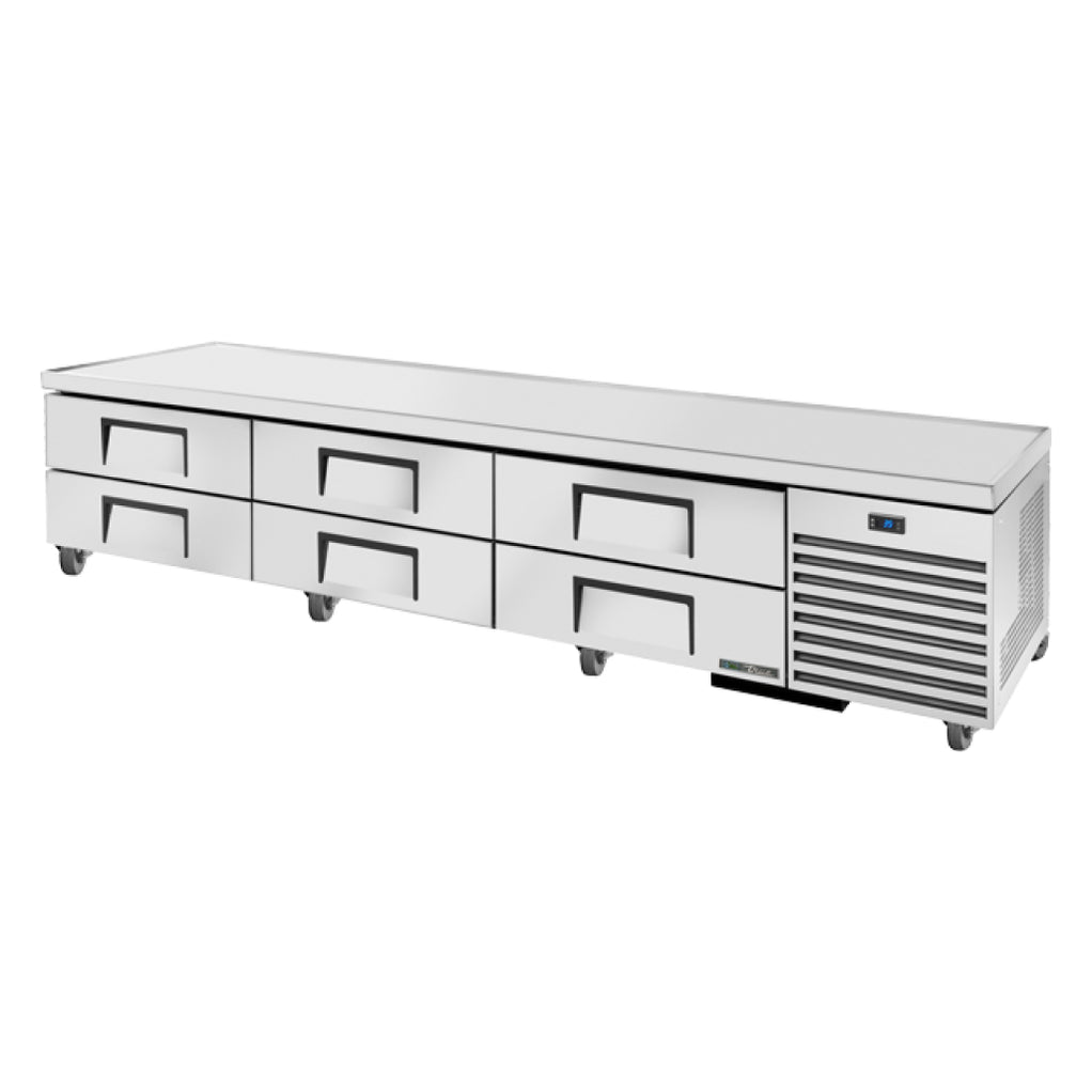 True TRCB-110-HC 110" 6-Drawer Refrigerated Chef Base — Nella Online