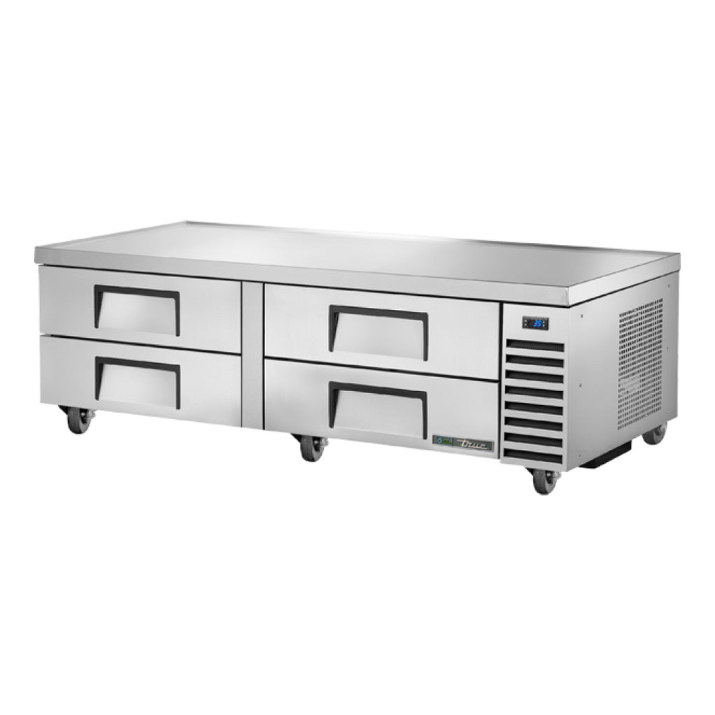True TRCB-79-HC 79" 4-Drawer Refrigerated Chef Base — Nella Online