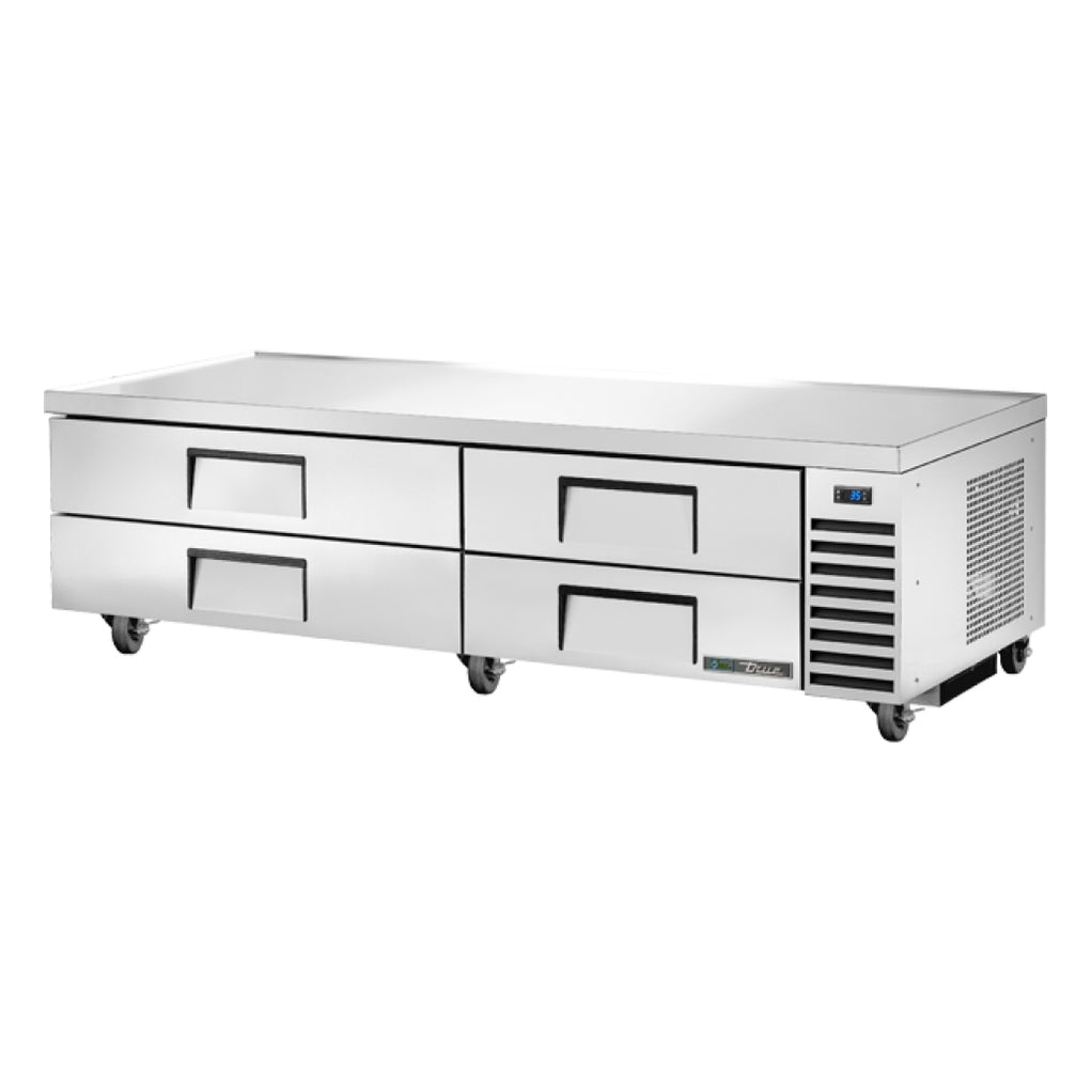 True TRCB-82-HC 82" 4-Drawer Refrigerated Chef Base — Nella Online
