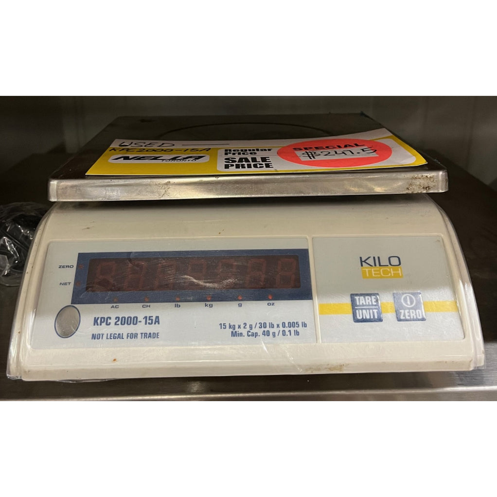 (USED) Kilotech KPC-2000-15A Portion Scale — Nella Online
