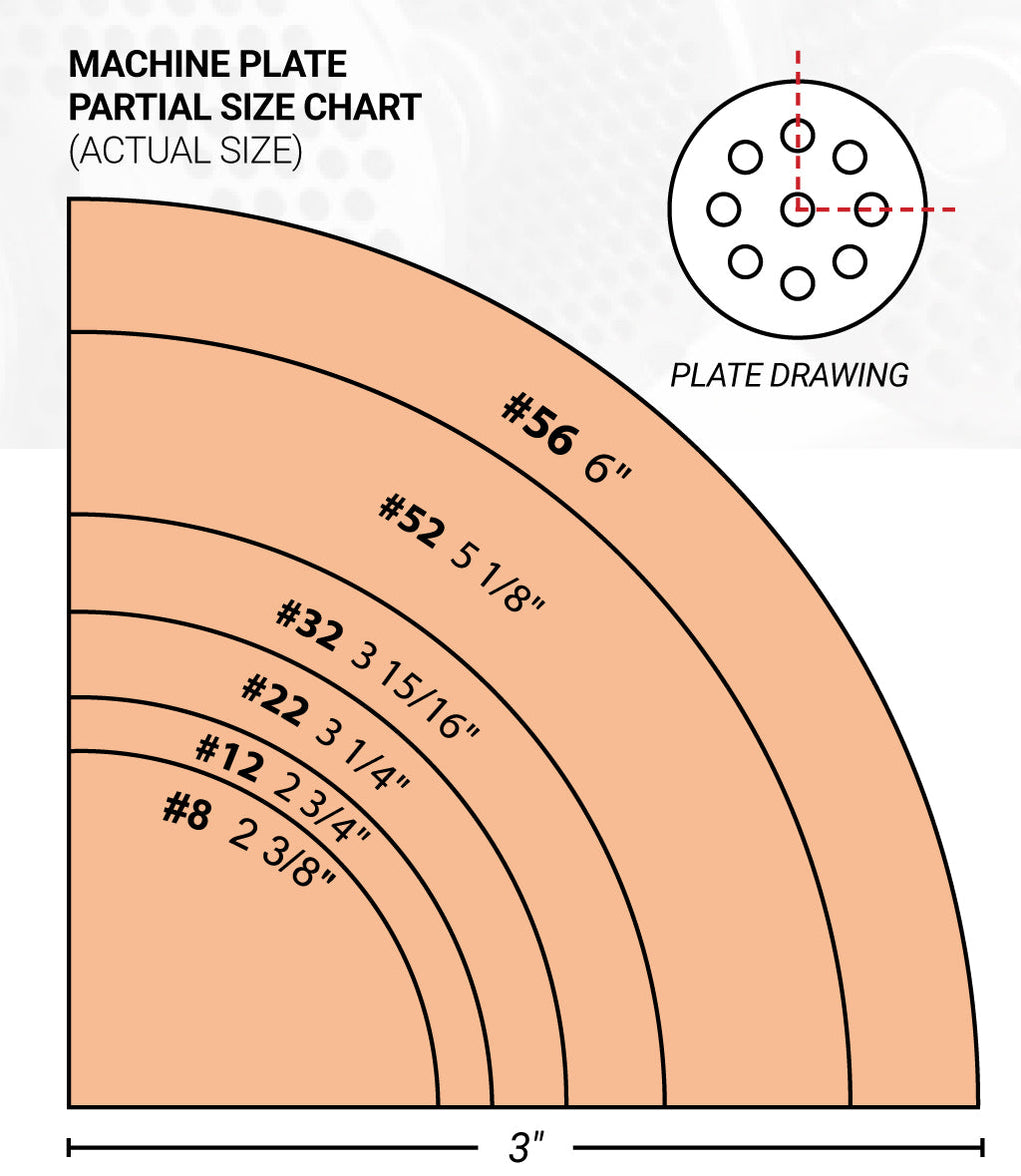 #12 Carbon Steel Hubless Machine Plate with Single Notch - 2-3/4" Diam ...