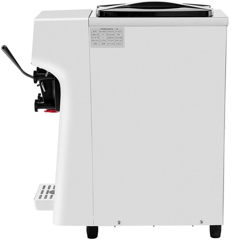 Nella 4.5L Commercial Countertop Soft Ice Cream Machine - 110V, 10-15L ...
