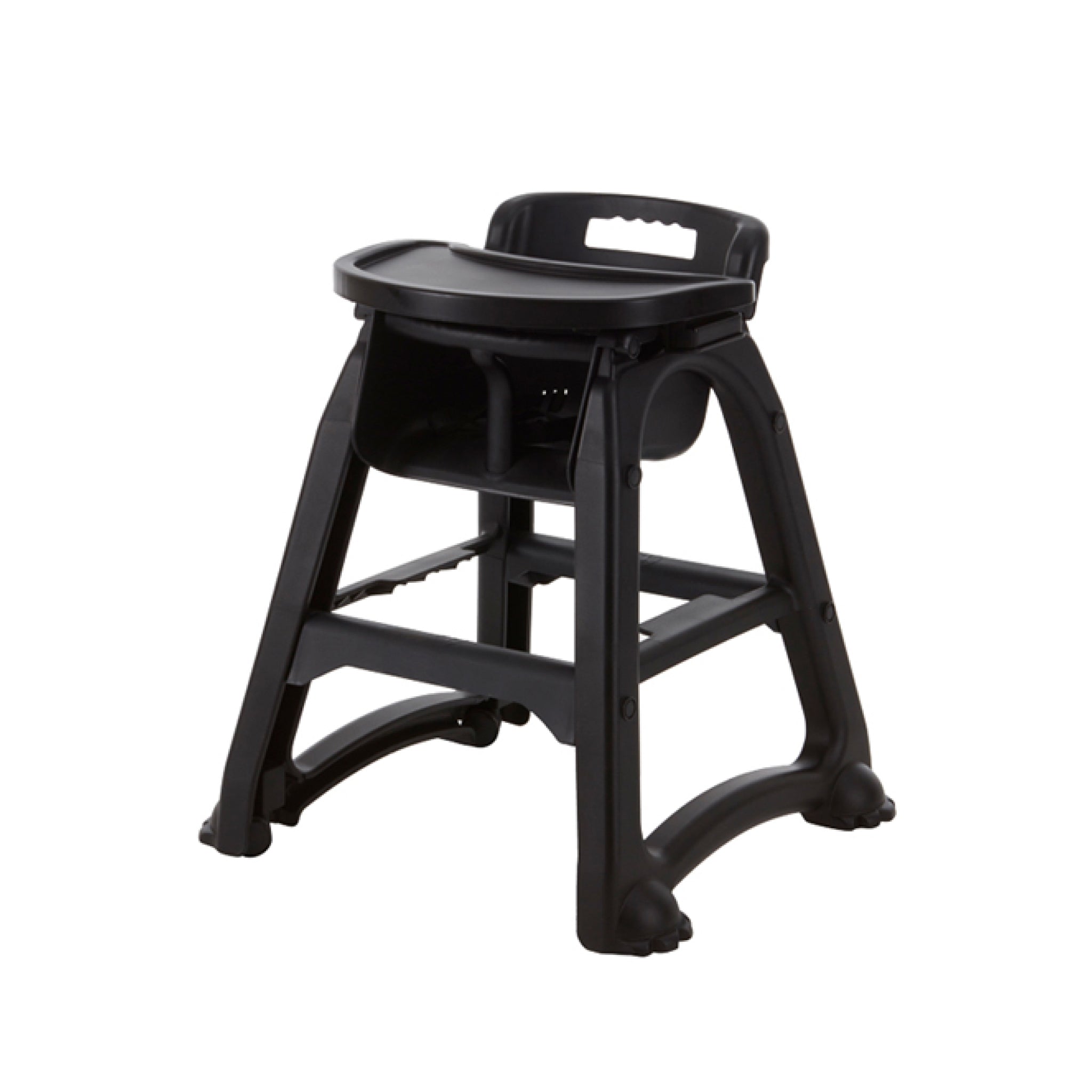 Nella 20" Stackable Natural High Chair with Waist Strap - X800-LT-KD ...