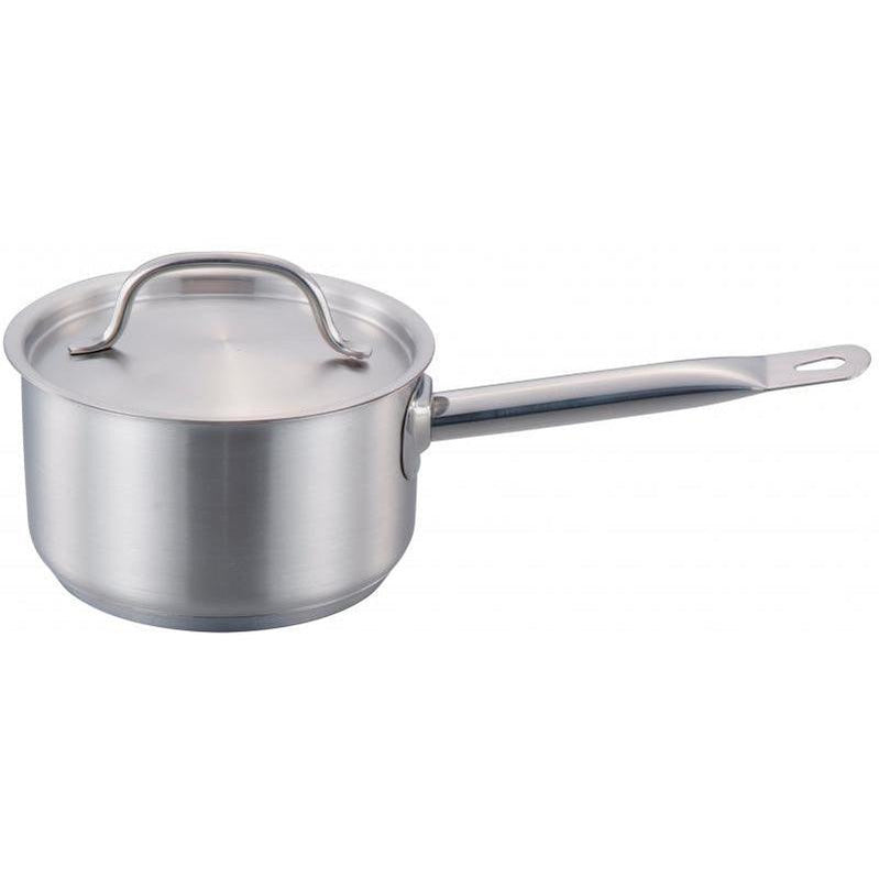 Browne 2 Qt. Thermalloy Stainless Steel Deep Saucepan - 5724032 — Nella ...