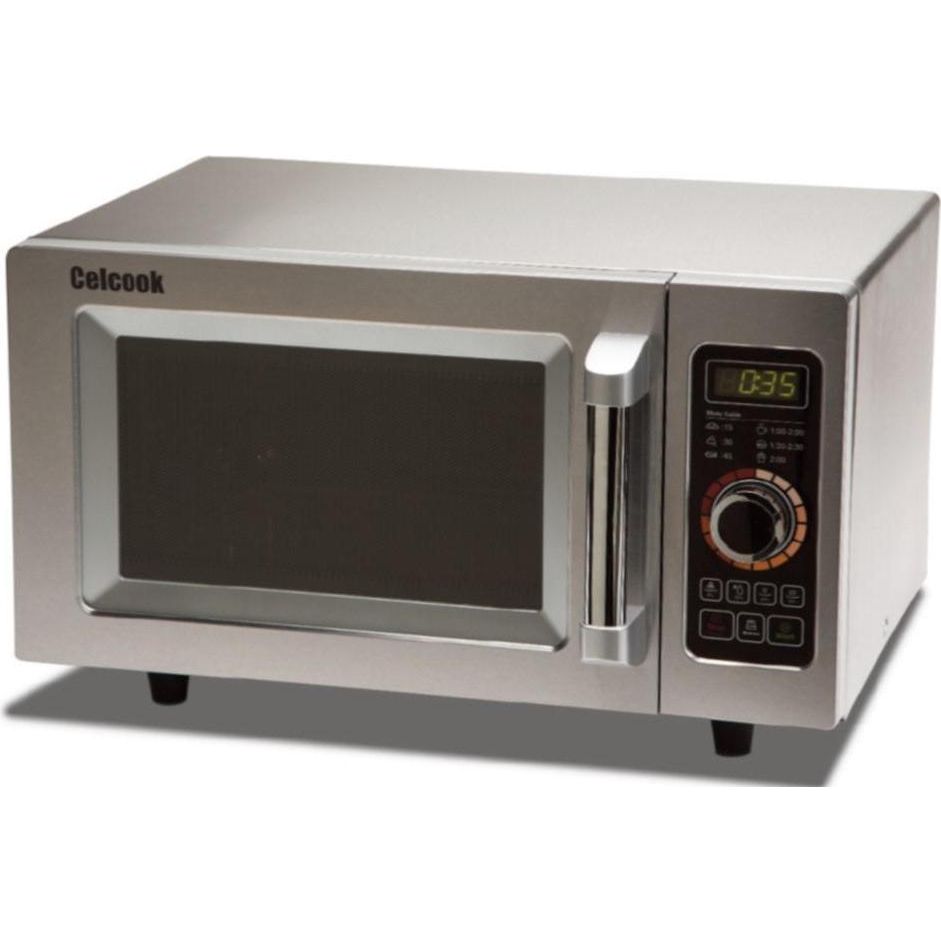 CelCook CEL1000D 1000W Commercial Dial Timer Microwave Oven - 120V/60H ...