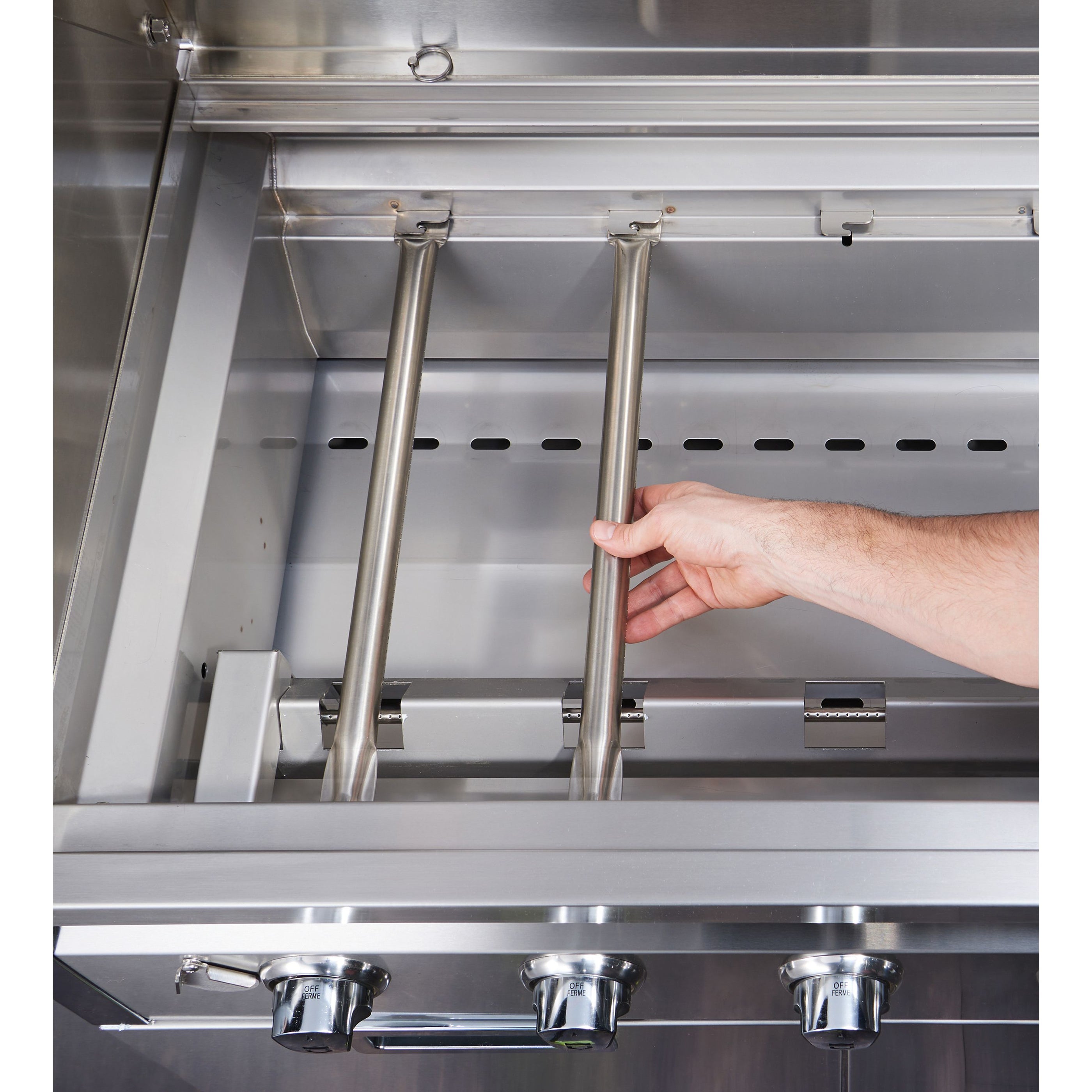 Crown Verity CV-RCB-48WGP 48" Rental Grill with Windguard Package ...