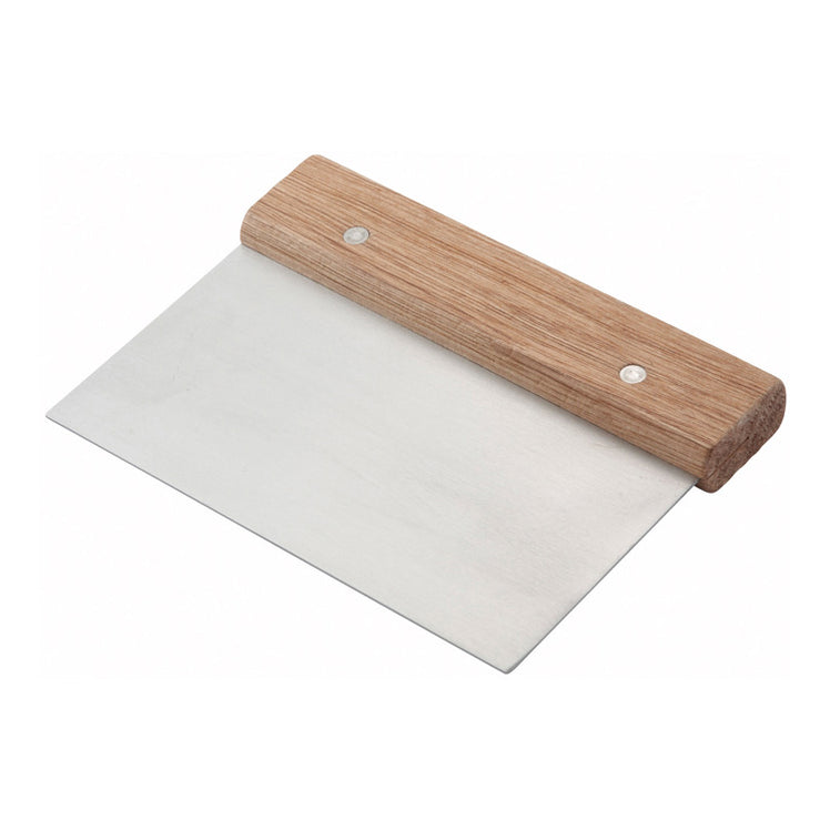 Winco PDS-7 7" White Dough Scraper - 6/Case — Nella Online
