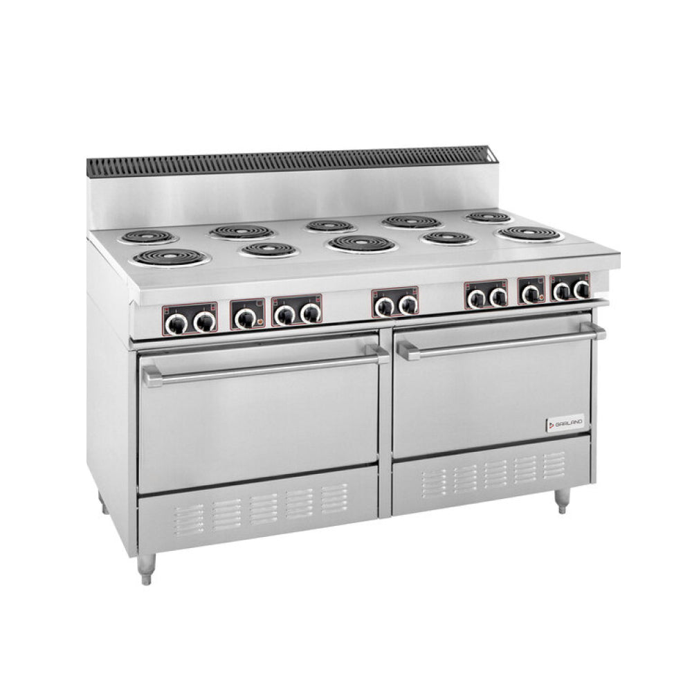 Garland SS684 Sentry Series 60" Electric Round Sealed 10-Burner Range ...