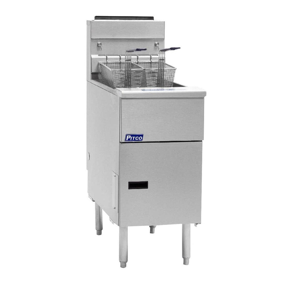 Frymaster GF14 40 Lb. Standard Natural Gas Fryer - 100,000 BTU — Nella ...