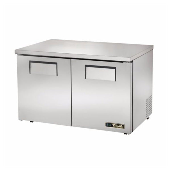 True TUC-48F-LP-HC 48" Low Profile 2 Solid Door Undercounter Freezer — Nella Online