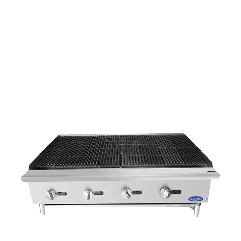 Atosa ATRC-48 48" Heavy-Duty Countertop Radiant Gas Broiler - 140,000 ...
