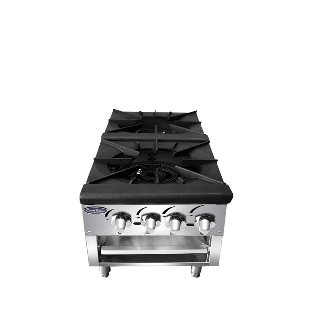 Vulcan VSP200F 18" Natural Gas 2-Burner Stock Pot Range - 220,000 BTU ...