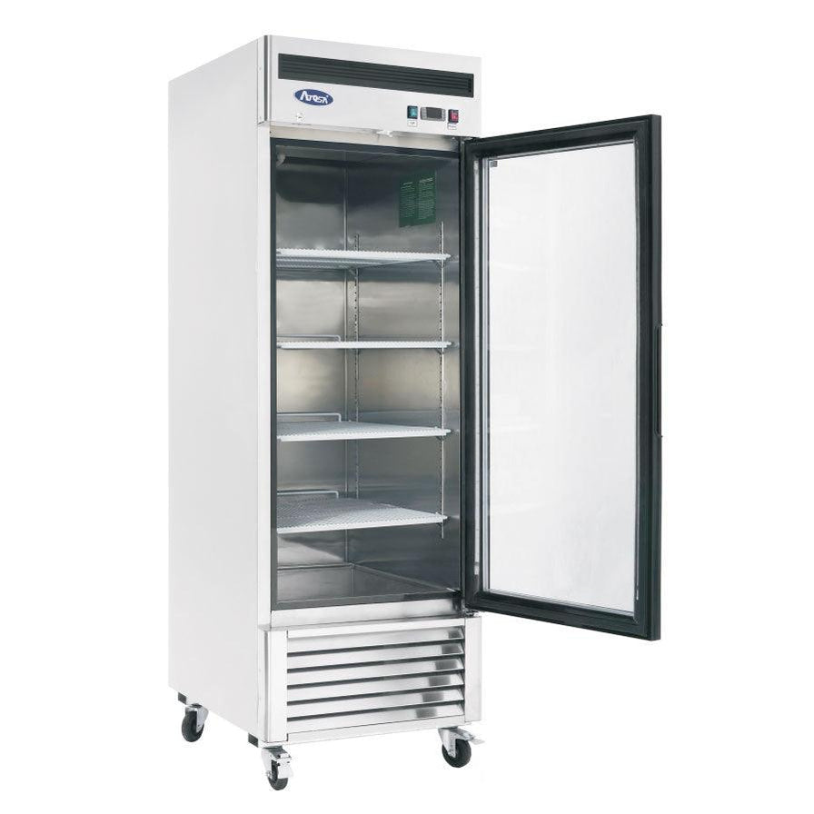 Atosa MCF8701 27" Bottom Mount Glass Door Merchandiser Freezer - 19.1 ...