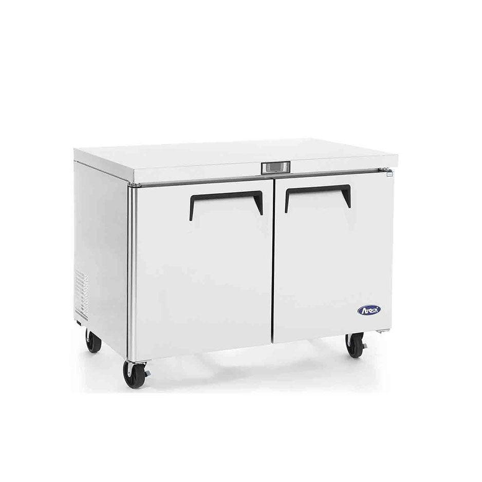 (USED) Atosa MGF8406 48" 2 Door Undercounter Freezer - 13.4 Cu.Ft. — Nella Online
