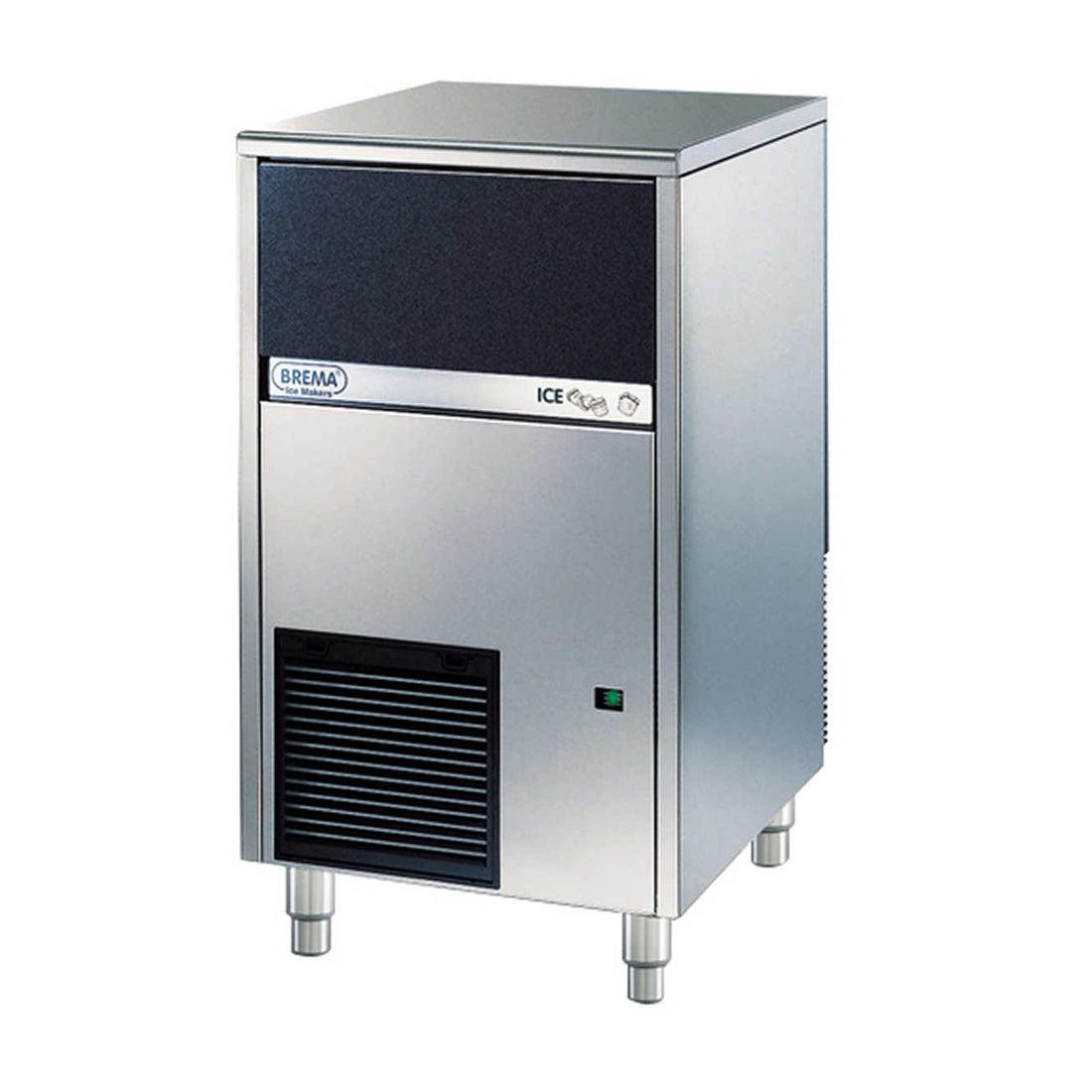 Brema CB425A 19" Air Cooled Undercounter Regular Sized Cube Ice Machin ...