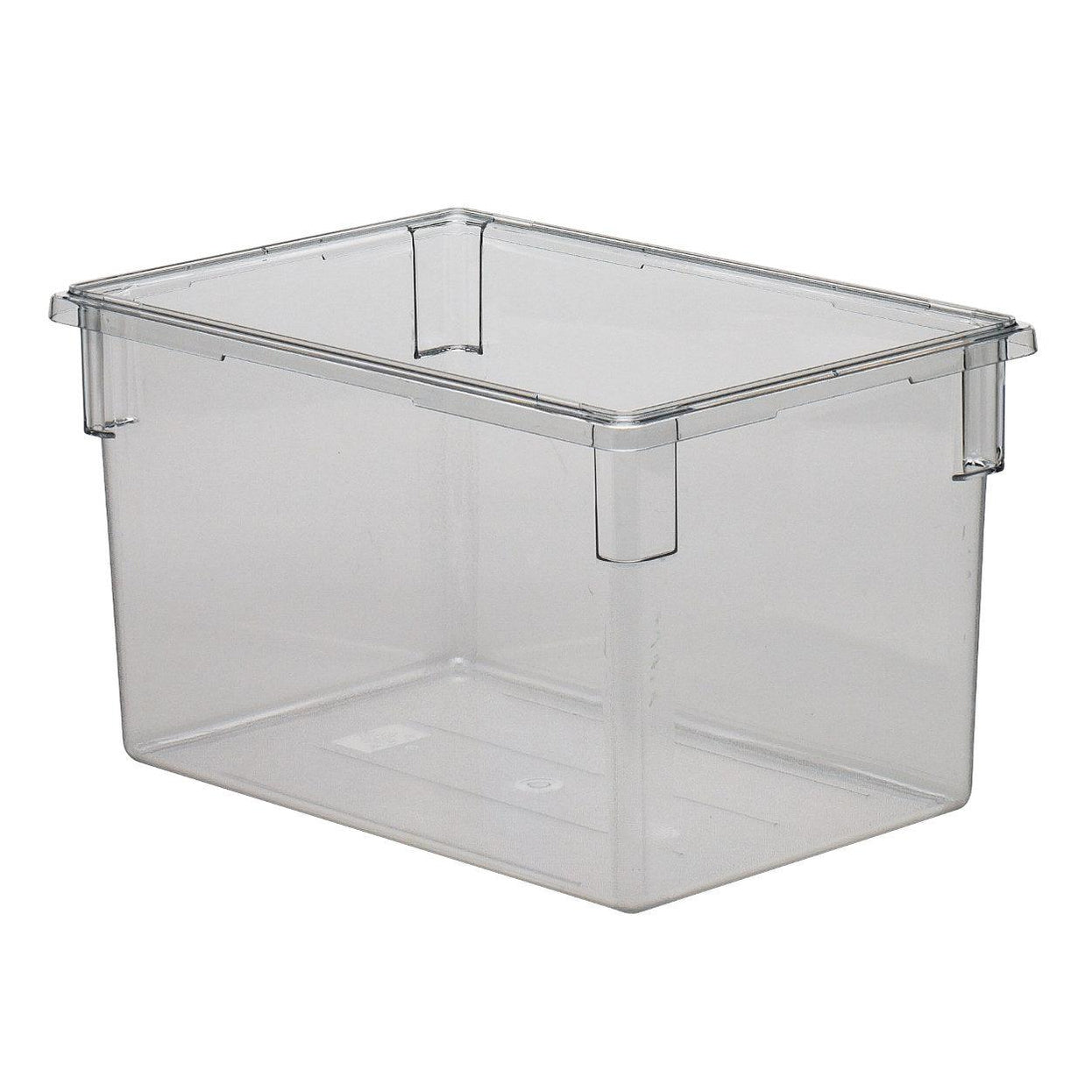 Cambro 26" x 18" x 15" Camwear Clear Food Storage Box - 182615CW135 ...