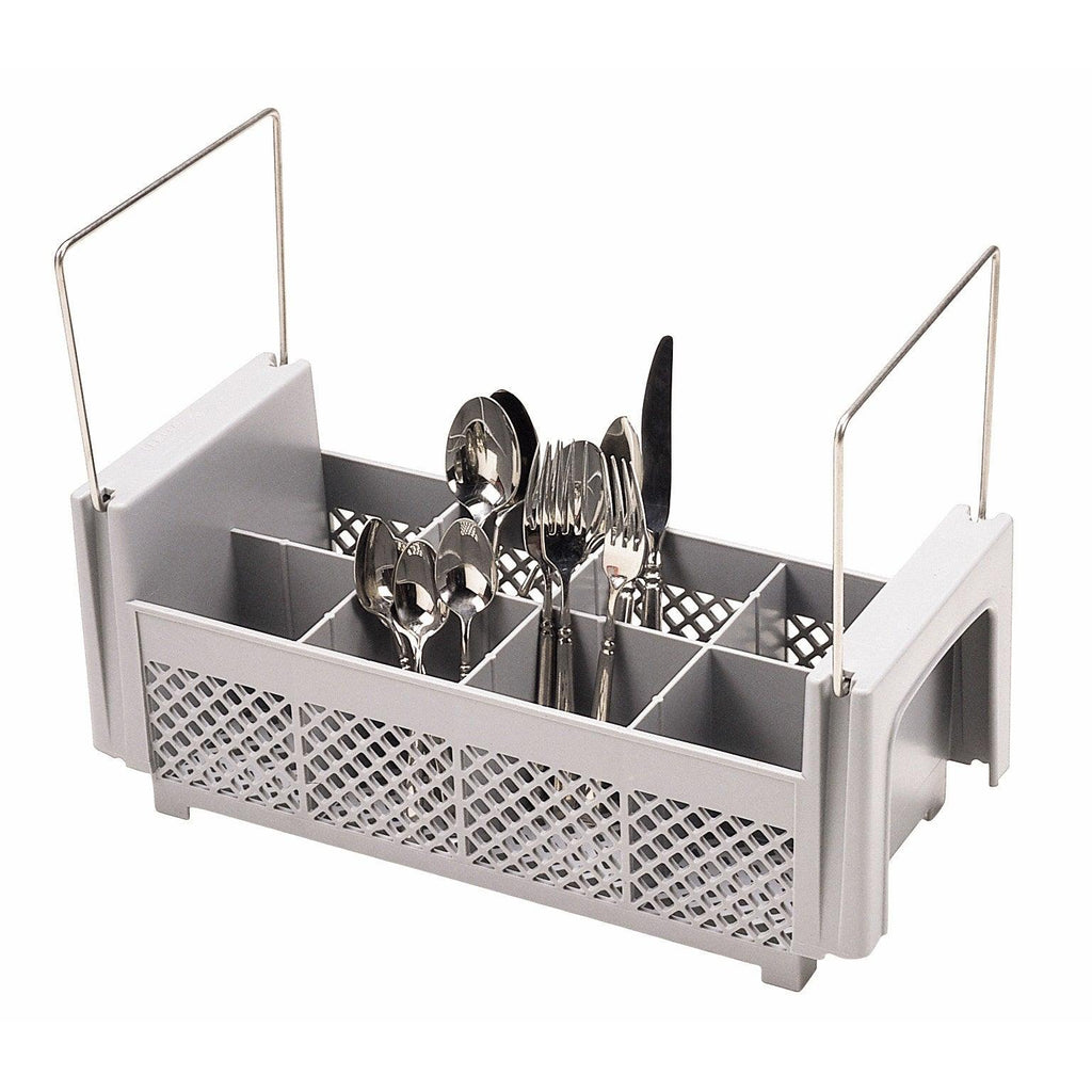 Cambro FR258151 Full-Size Grey Flatware Rack — Nella Online