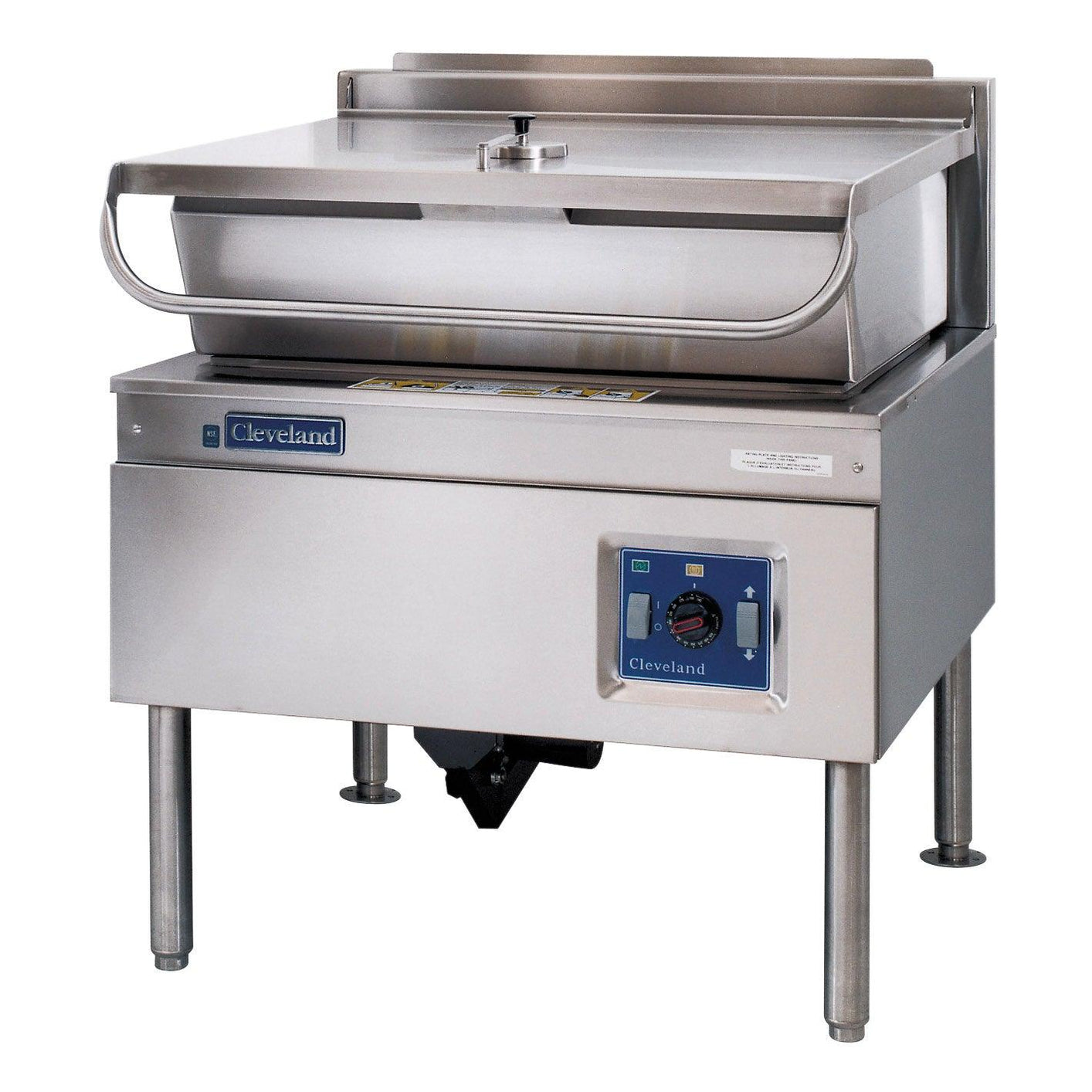 Cleveland SGL40TR Natural Gas 40 Gallon Tilting Skillet - 130,000 BTU ...