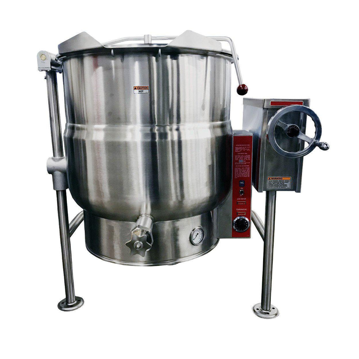Crown ELT-60 60-Gallon Electric Tilting Steam Kettle - 208V — Nella Online