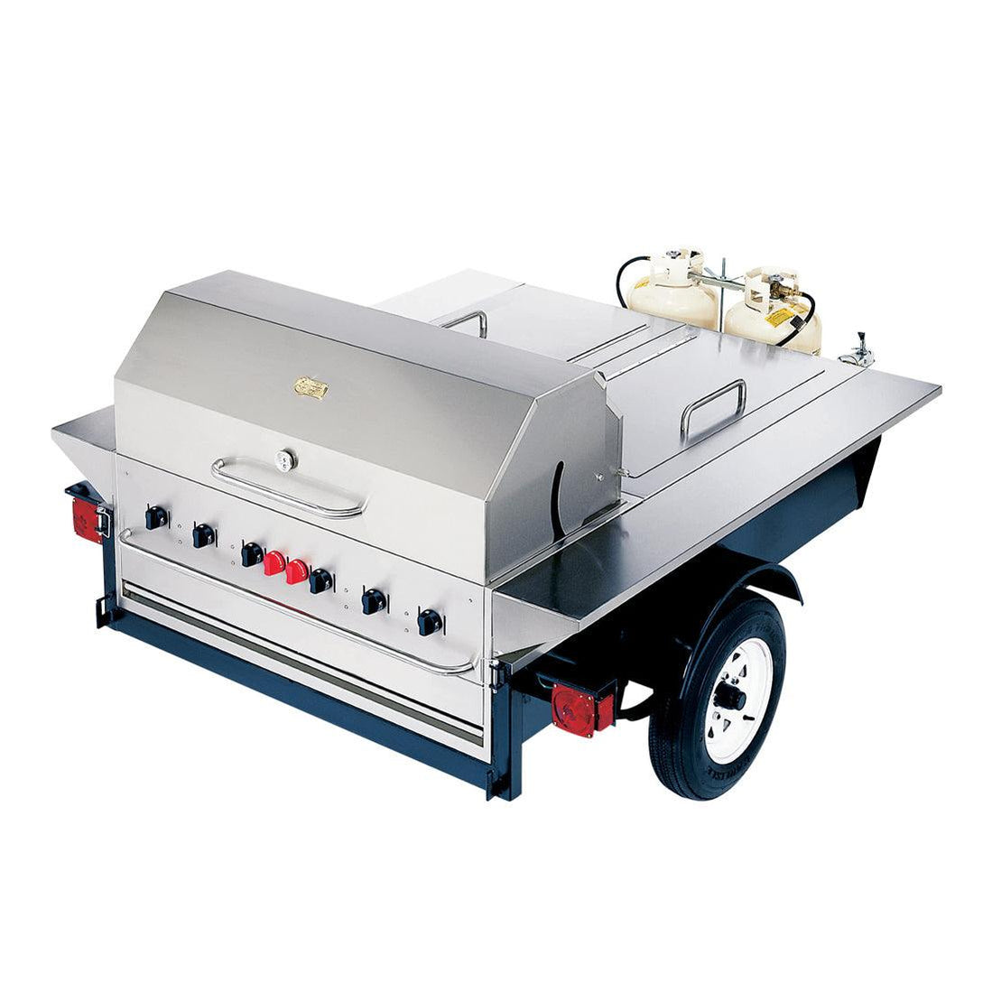 Crown Verity CV-TG-1 48" Towable Grill with Storage Compartment — Nella ...