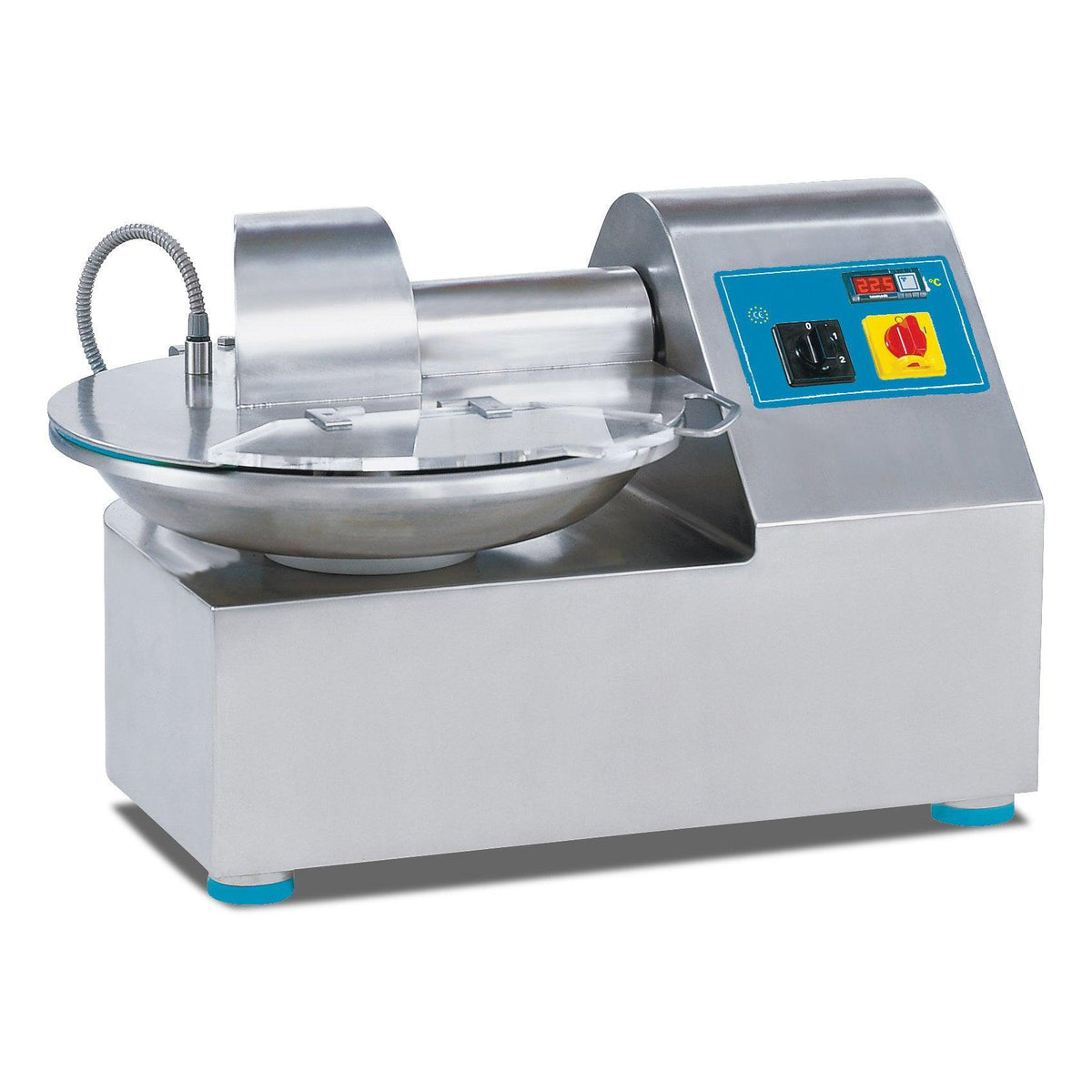 Nella 15 Litre Single Speed Bowl Cutter Food Processor - 220V, 1 Phase ...