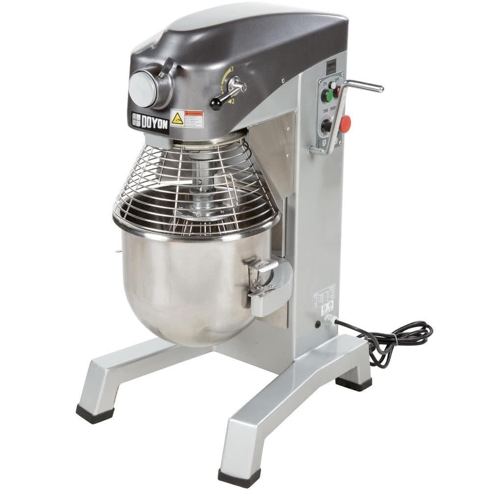 Doyon's EM-20 20 Qt. Planetary Mixer with Accessories - 120V, 1 Phase ...