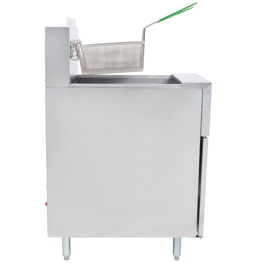 Frymaster GF40 50 Lb. Natural Gas Floor Fryer - 122,000 BTU — Nella Online