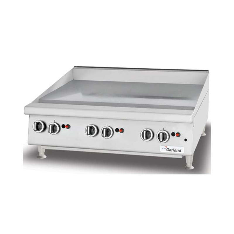 Garland GTGG24-GT24M 24" Countertop Natural Gas Griddle With Thermosta ...