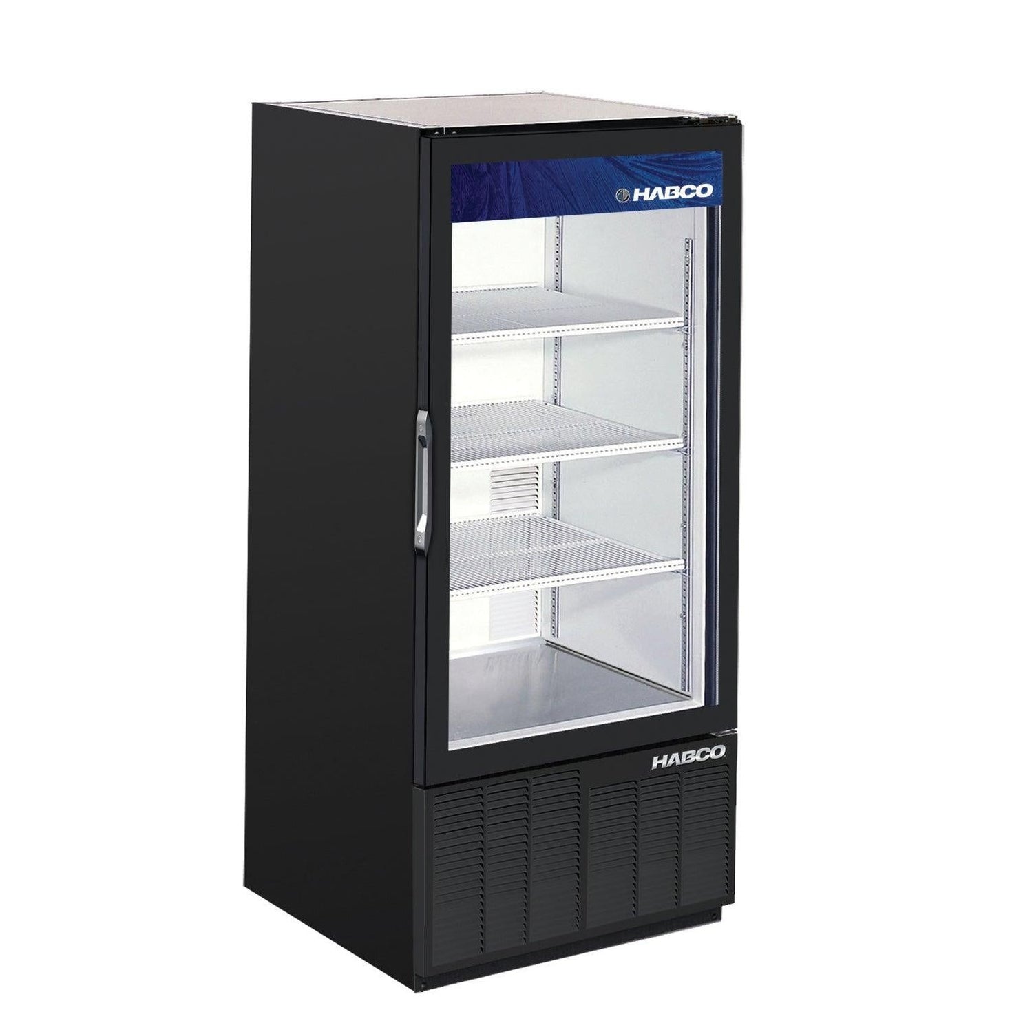 Habco ESM10HC 24" 3-Shelf Single Door Refrigerated Merchandiser — Nella ...