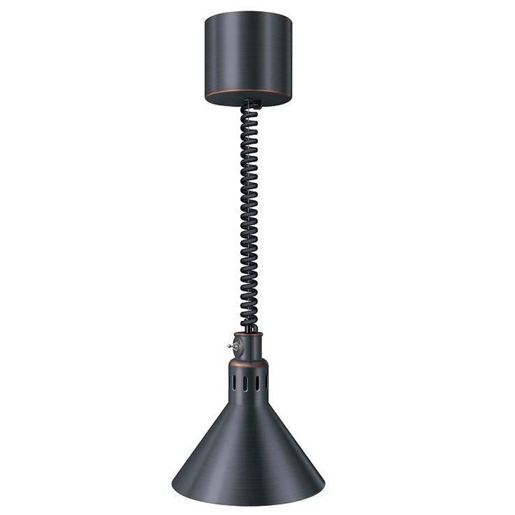 Hatco DL-775-RT 10.5" Decorative Heat Lamp with Retractable Cord Mount ...