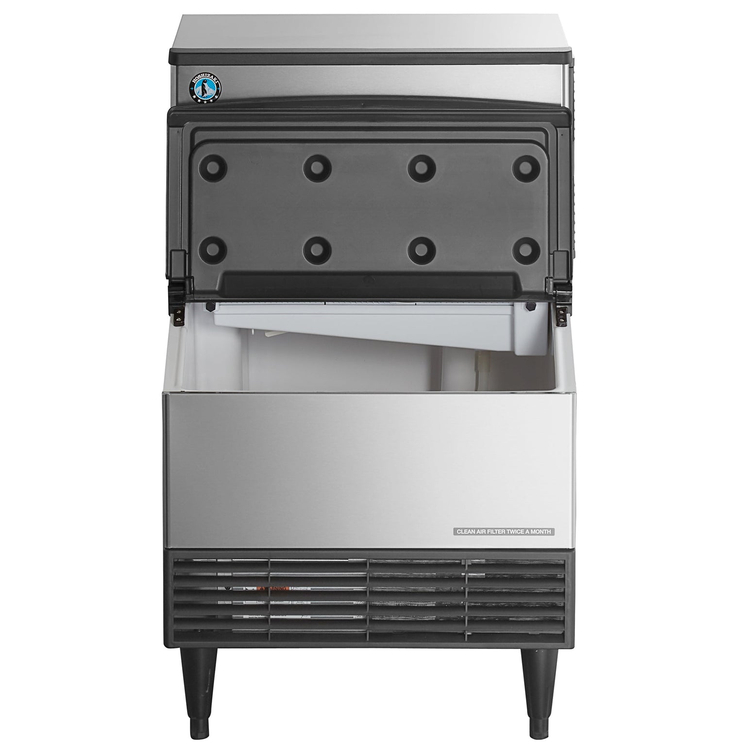 Brema CB425A HC AWS 19" Air Cooled Undercounter Regular Sized Cube Ice ...