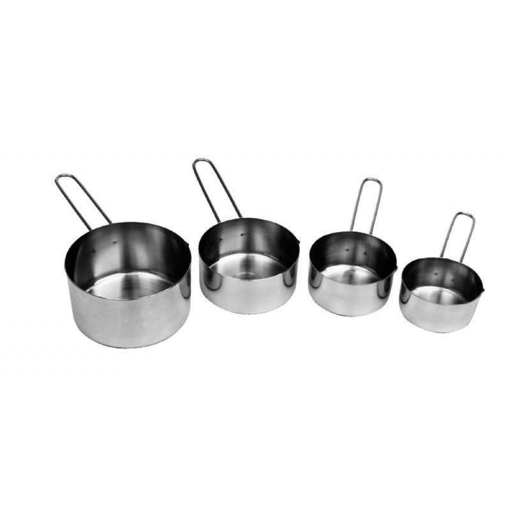 Magnum 7330 Stainless Steel Measuring Cup Set with Steel Wire Handle ...