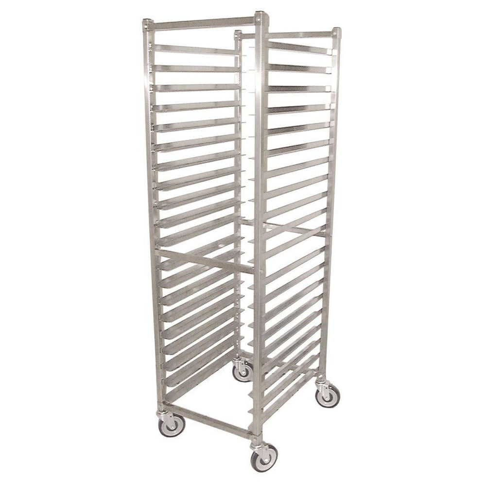 Nella 20-Tier Stainless Steel Pan Rack / Bun Tray Rack with Square Top ...