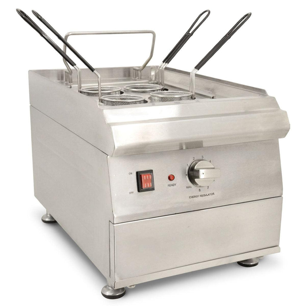 Nella 80L E98 Electric Commercial Pasta Cooker - 220V / 3 Ph — Nella Online