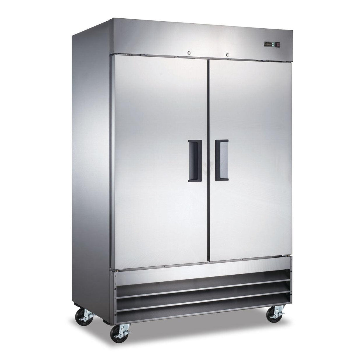 Nella 54" Solid 2-Door Reach-In Refrigerator — Nella Online