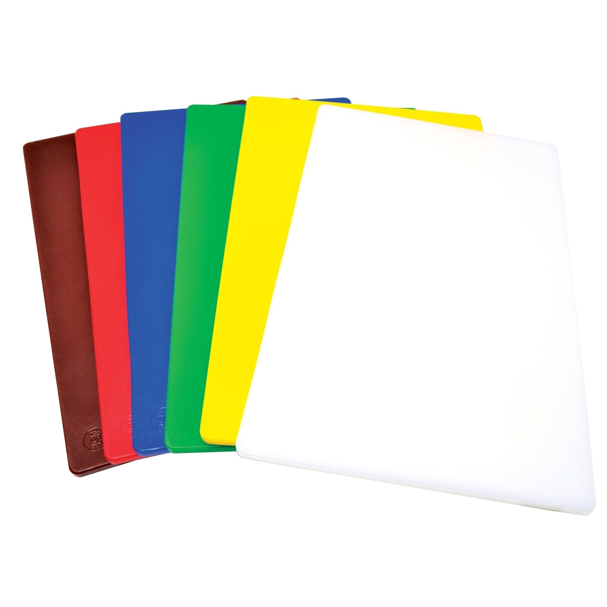 Nella 18" x 24" x 1/16" 6-Color Coded Flexible Cutting Board Set - 411 ...